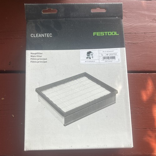 NIB Festool High Performance Filter CT 36/48 AC (203759) See Pics ...