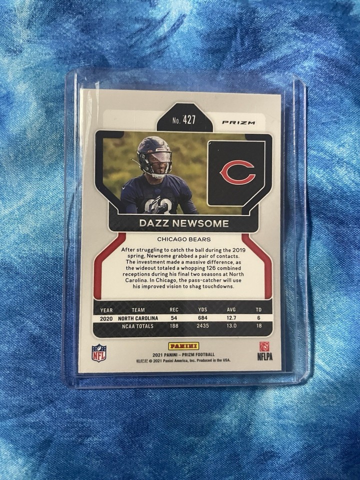 2021 Panini Prizm - Rookie Dazz Newsome #427 Orange Disco Prizm (RC) | eBay