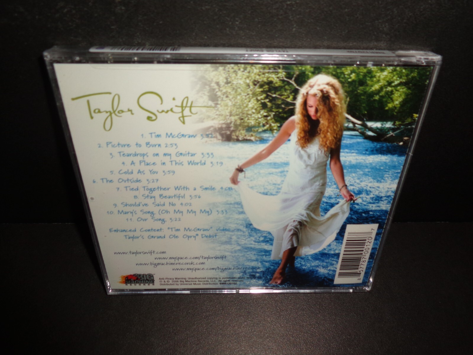 Taylor Swift by Taylor Swift (CD, Oct-2006, Big Machine Records) for ...