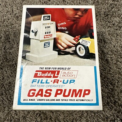 Vintage Buddy L 5090 Gas Station Fill-R-Up Toy Gas Pump Box Only | eBay