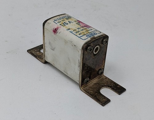 Siba Insert Fusible NH00 125A 660V L-NR. 2018920 VDE 0630/23 Ar 100 Ka ...