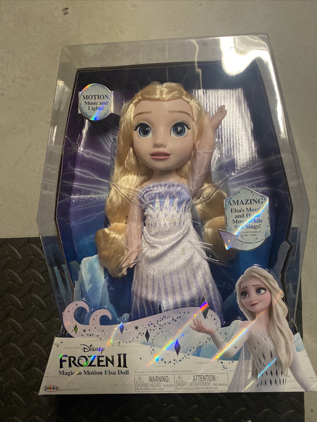 Disney Frozen 2 Magic In Motion Elsa Doll Sings "Show Yourself" Music ...