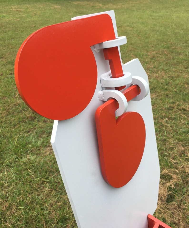 AR500 Steel Target Hostage Reactive "Double Tap" Shooting 12X20X3/8 for ...