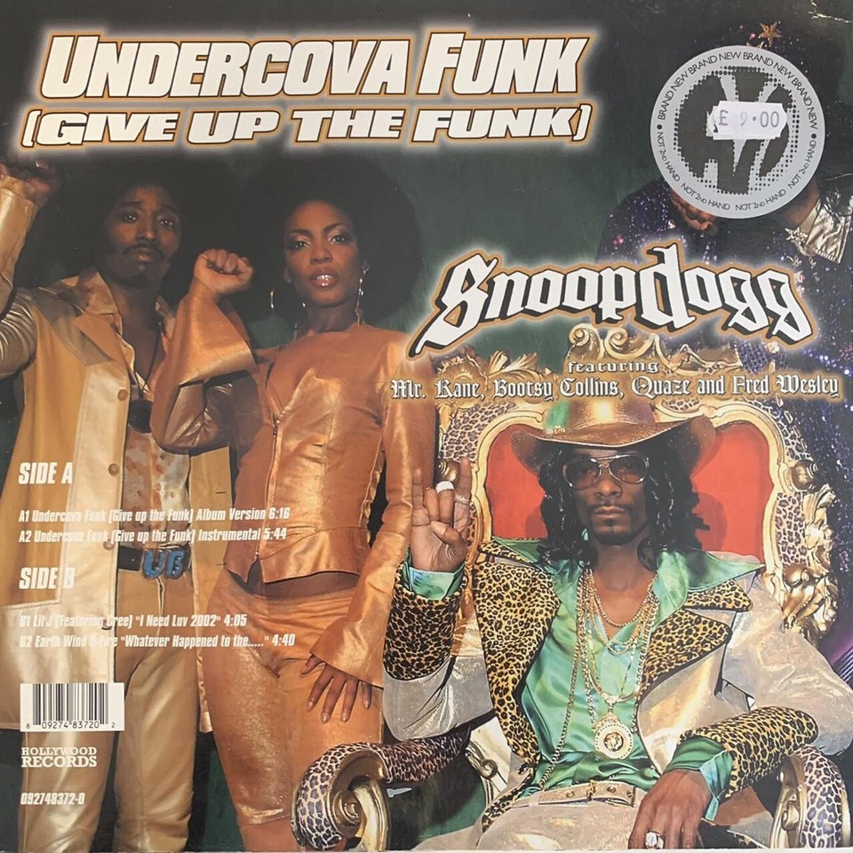 Snoop Dogg “Undercover Funk” / “I Need Luv 2002” 4 Track 12inch Vinyl ...
