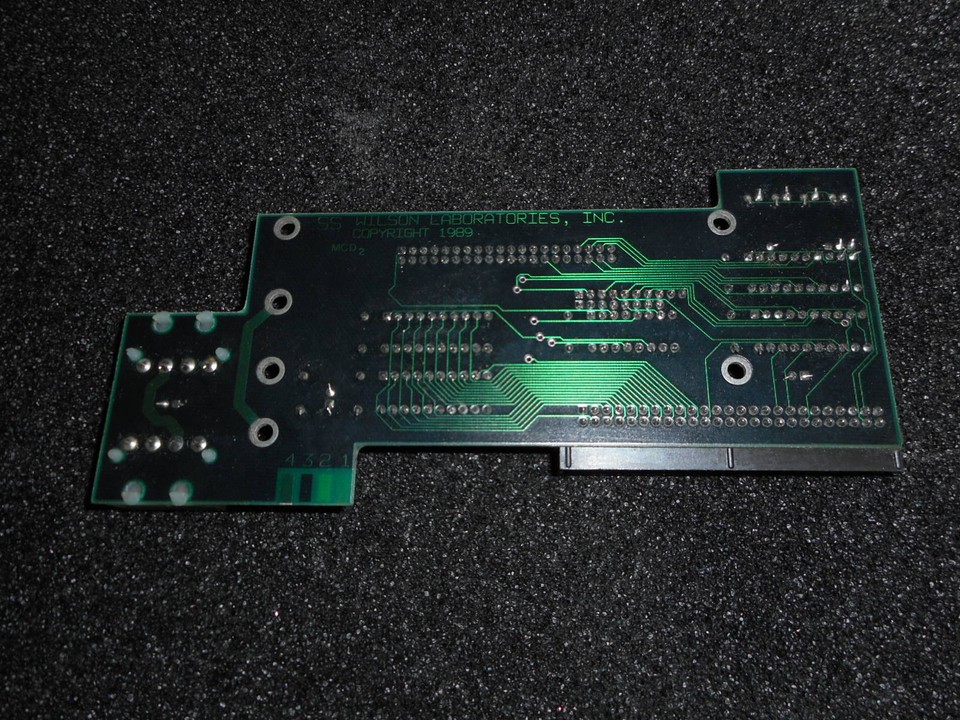 WILSON LABORATORIES W7000/CAB AX 200758 REV A 101045-100 REV 1A BOARD ...