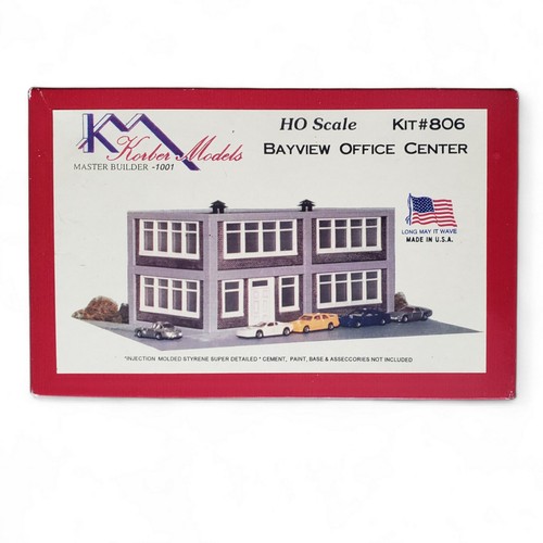 Korber Models HO Scale Bayview Office Center Kit #806 Made in USA | eBay