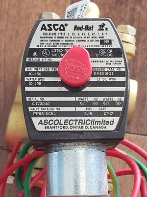 Asco EF8316G54 Solenoid Valve | eBay