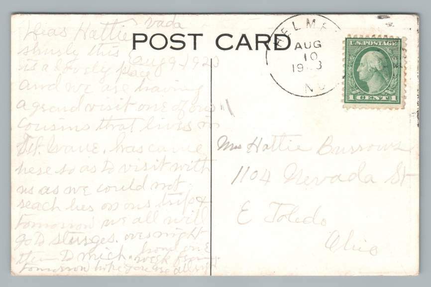 Elder's Place Restaurant BIG LONG LAKE Antique HELMER Indiana "Shady ...