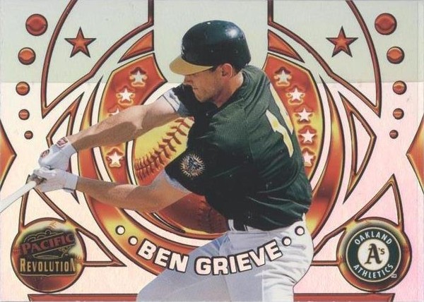 1998 Pacific Revolution - Rookies and Hardball Heroes #15 Ben Grieve ...
