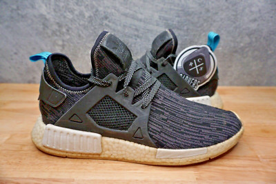 Size 10 - Adidas NMD_R1 PK Japan Primeknit Boost Black Grey (S32215) | eBay