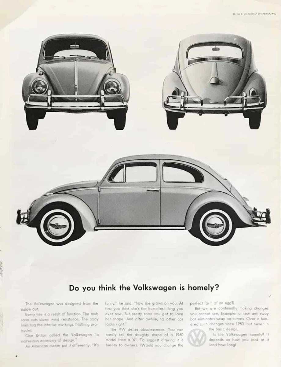 1960s Volkswagen Ads