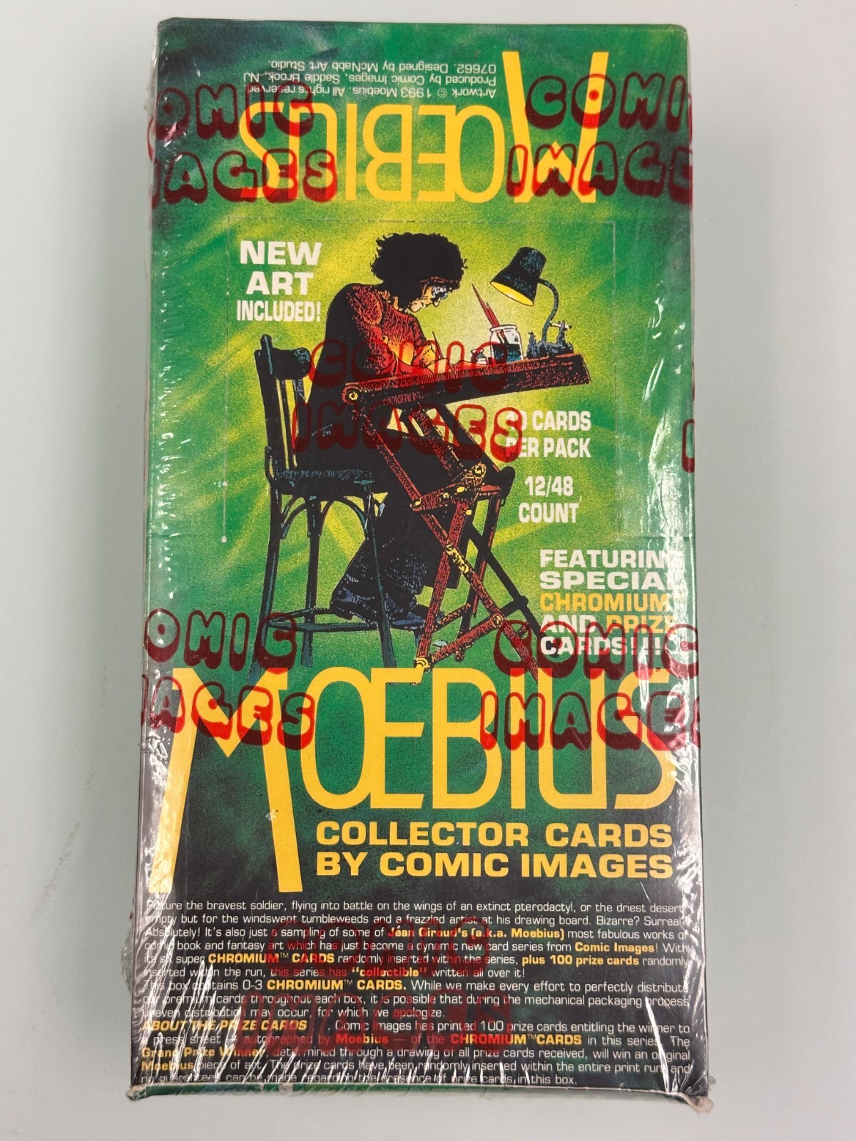 1993 Comic Images Moebius Fantasy Art Trading Card Factory Sealed Box ...
