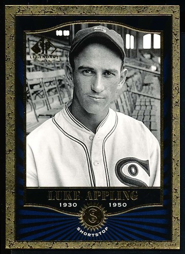 Luke Appling 2001 SP Legendary Cuts Card# 74 | eBay