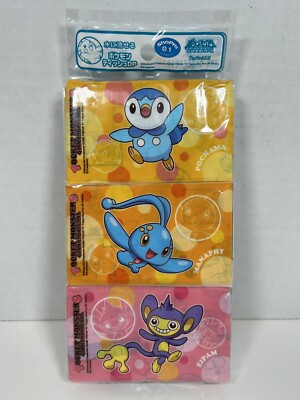 Pokémon Tissue Pocket Monsters Takara Tomy 6 Packs Made in Japan NEW ...