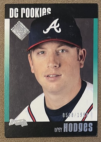 2002 Upper Deck Diamond Connection Trey Hodges Rookie /1999 Atlanta ...