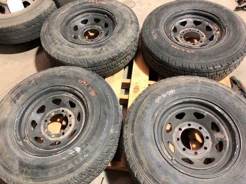 01 Dodge Ram 2500 8 Lug USED Set Of 4 Aftermarket Steel 16x7 Wheels ...