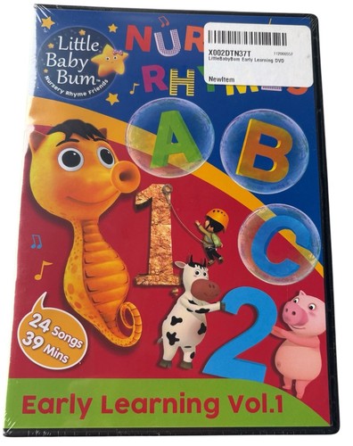 Little Baby Bum Nursery Rhymes Early Learning Vol.1 -24 Songs 39 Mins ...