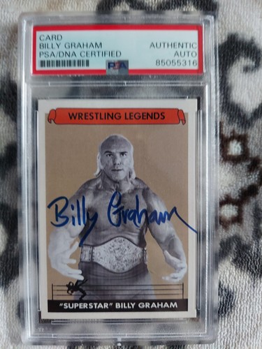 Superstar Billy Graham Auto | eBay