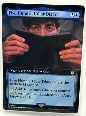 Five Hundred Year Diary (Extended Art) (Surge Foil) Magic MTG Doctor ...