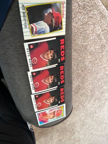 5-1986 Topps #741 Pete Rose manager card NM | eBay