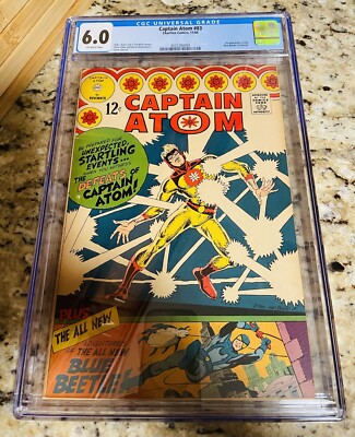 Captain Atom#83_6.0 CGC Grade_1966 | eBay