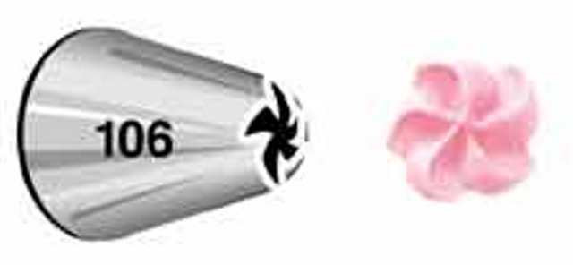 Wilton Drop Flower Decorating Tips: 106-109, 129-225, 1B, 1E, 1F, 1G ...