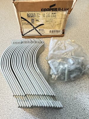 NEW box of 10 Cooper B-Line 4 7/8” OD Pipe Rigid Steel Conduit Clamp ...