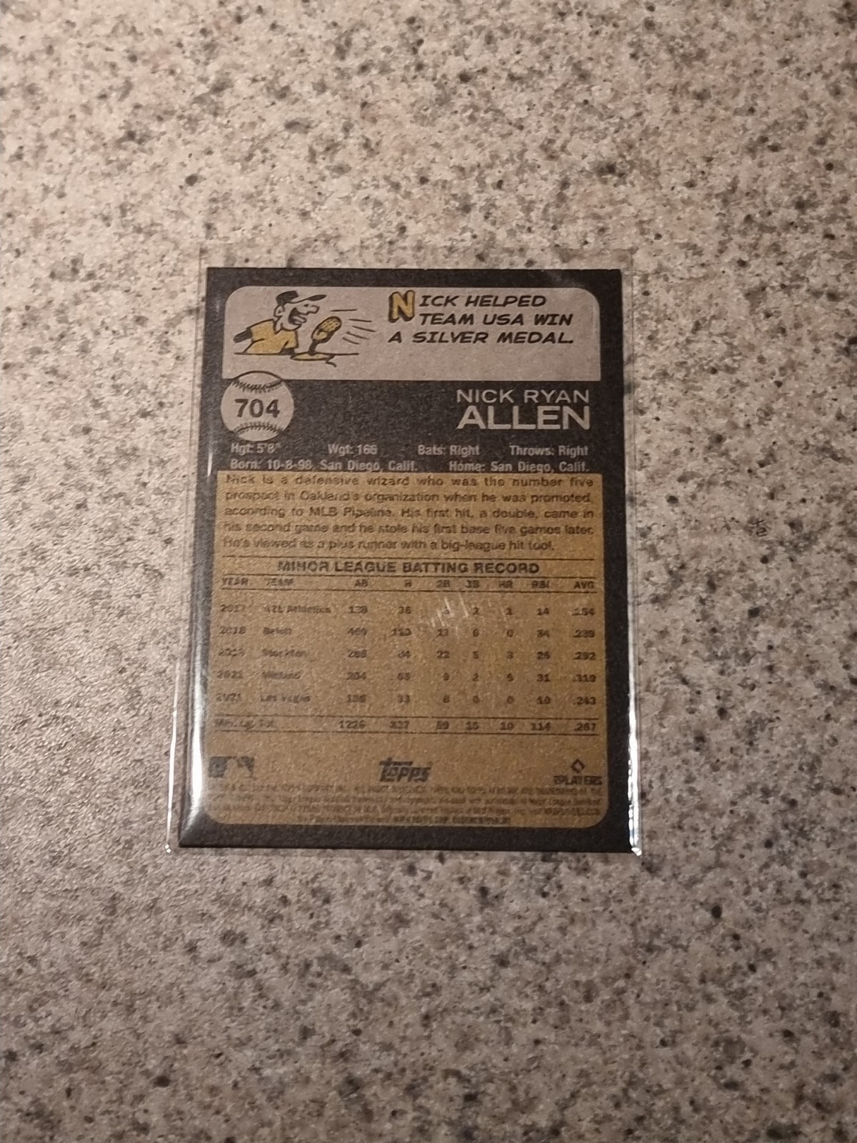 2022 Topps Heritage High Number - High Number #704 Nick Allen (RC) for ...