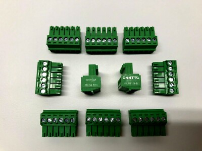 Phoenix Connector Phoenix Contact 6 pin 3.5mm PCB Terminal Block Lot of ...
