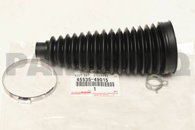 4553549015 Genuine Toyota BOOT, STEERING RACK, NO.1 45535-49015 | eBay