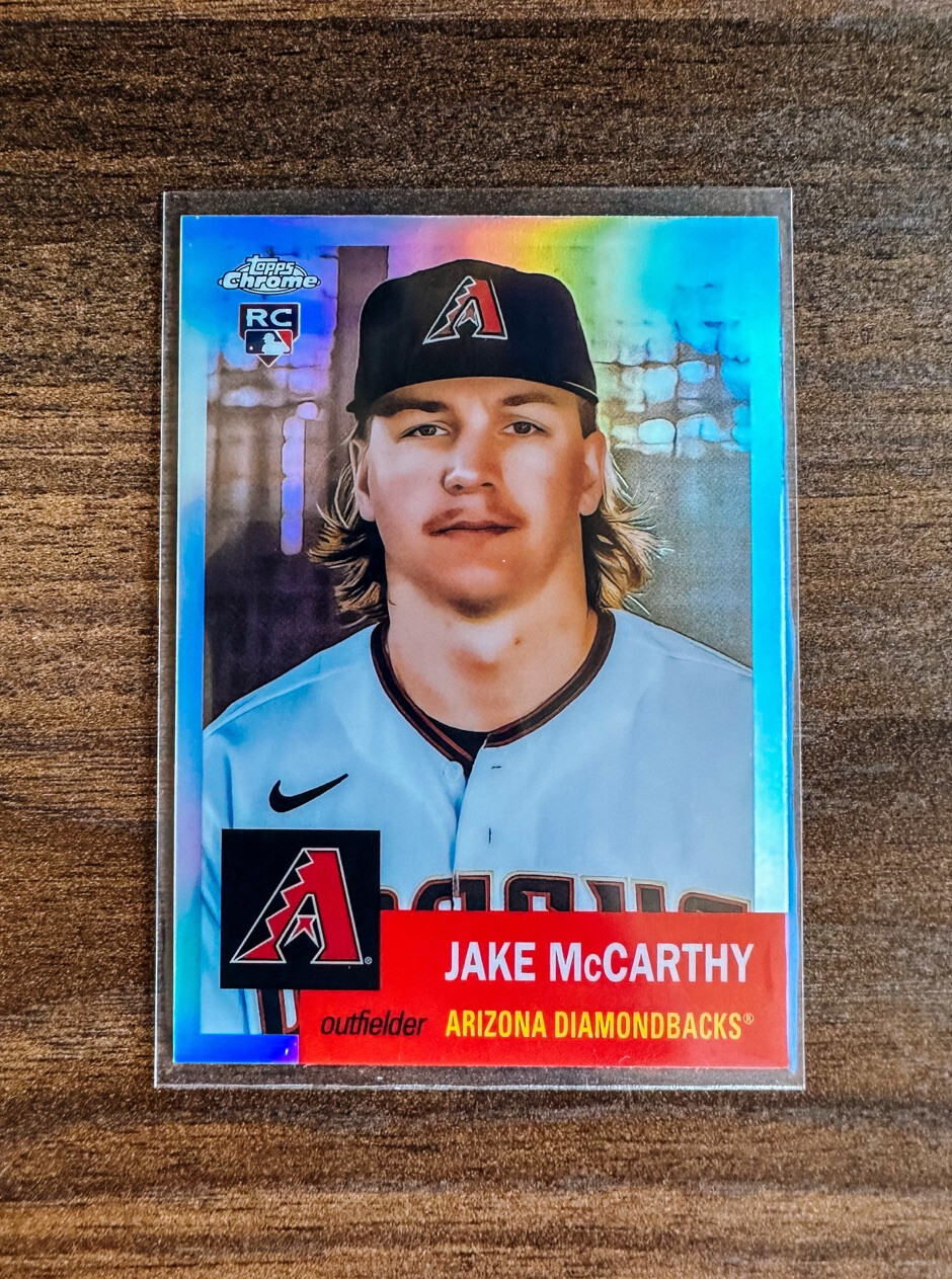 Jake McCarthy 2022 Topps Chrome Platinum Anniversary #351 Refractor ...