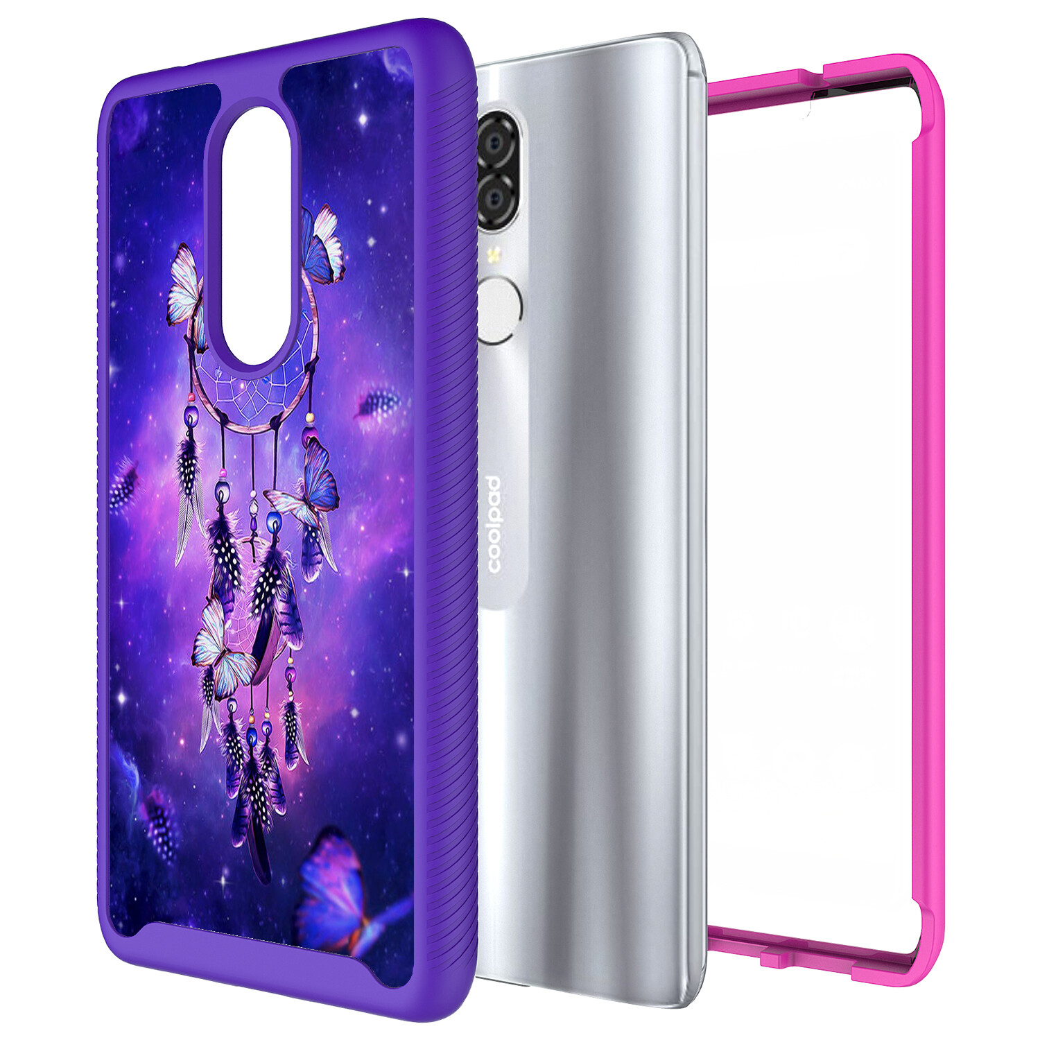 For Coolpad Legacy Graphic Shockproof Impact Protective Full-Body ...