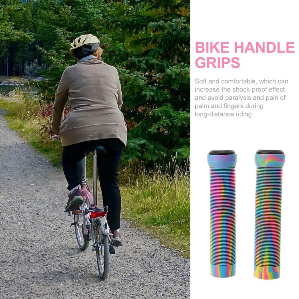 Bike Handlebar Protective Cover Biker Sleeve Grips Ergonomic Protector | eBay Australia