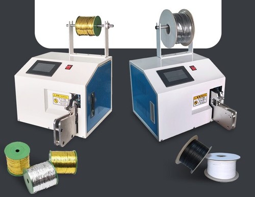 Data Power Cable Banding Machine Bread Bag Candy Gold Wire Tying ...
