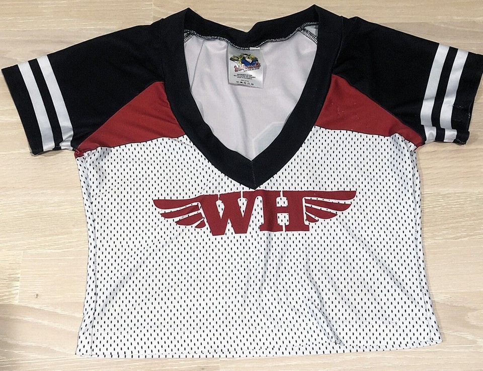 HOOTERS WingHouse Uniform Tank Top Shorts Pantyhose Socks Name Tag ...