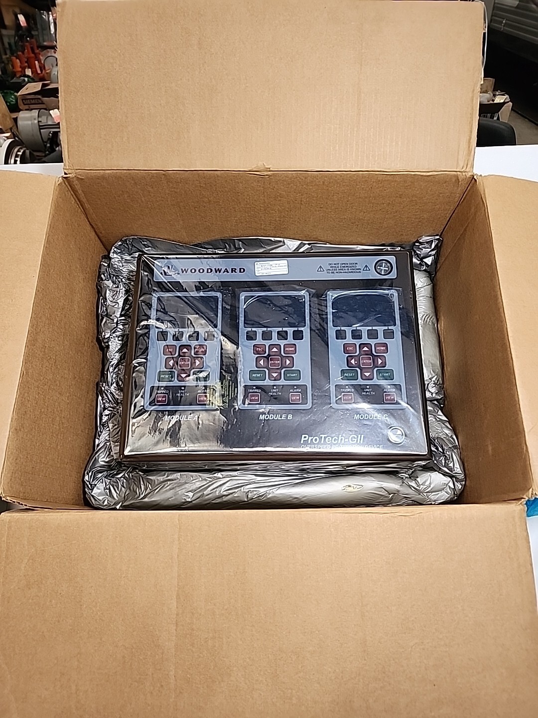 WOODWARD 8237-1596 Rev D PROTECH GII OVERSPEED PROTECTION | eBay