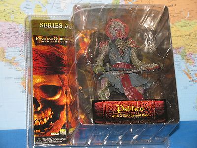 PIRATES OF THE CARIBBEAN DEAD MAN'S CHEST PALIFICO, 2 SWORDS + BASE ...