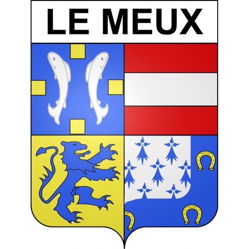 Le Meux 60 ville sticker blason écusson autocollant adhésif | eBay
