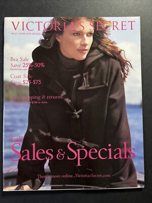 2001 Vol. 1 No. 1 Victoria's Secret Fall Sales & Specials ~ Veronica ...