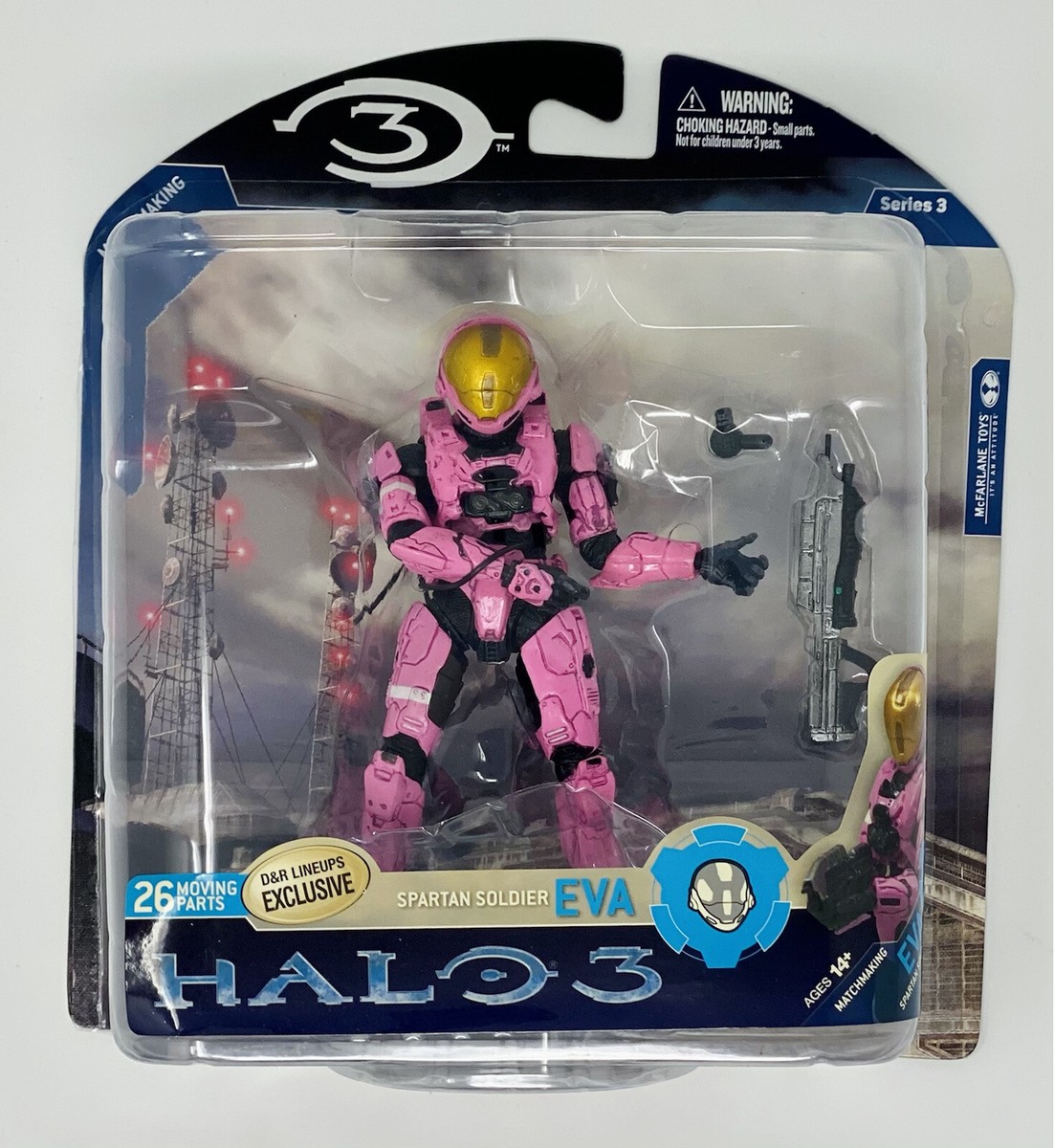 Halo Eva McFarlane Toys Halo Reach Series 4 Spartan EVA Exclusive