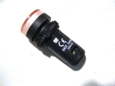 NEW BACO CONTROLS S20SA/SB ORANGE INDICATOR LIGHT 120VAC P3151 | eBay