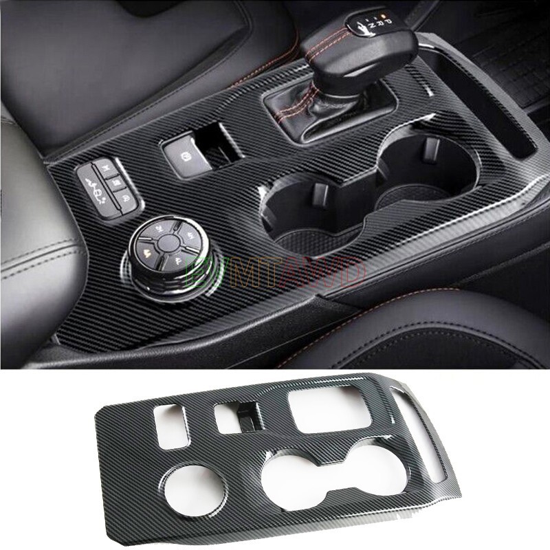 For Ford Ranger Raptor 2024 Carbon Car Shifter Panel AUX Console ...