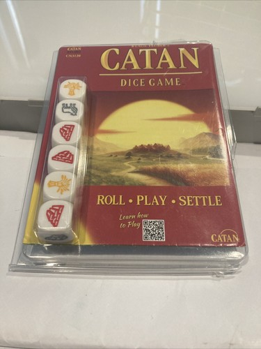 Klaus Teuber's Catan Dice Game Roll Play Settle Catan Studio CN3120 ...