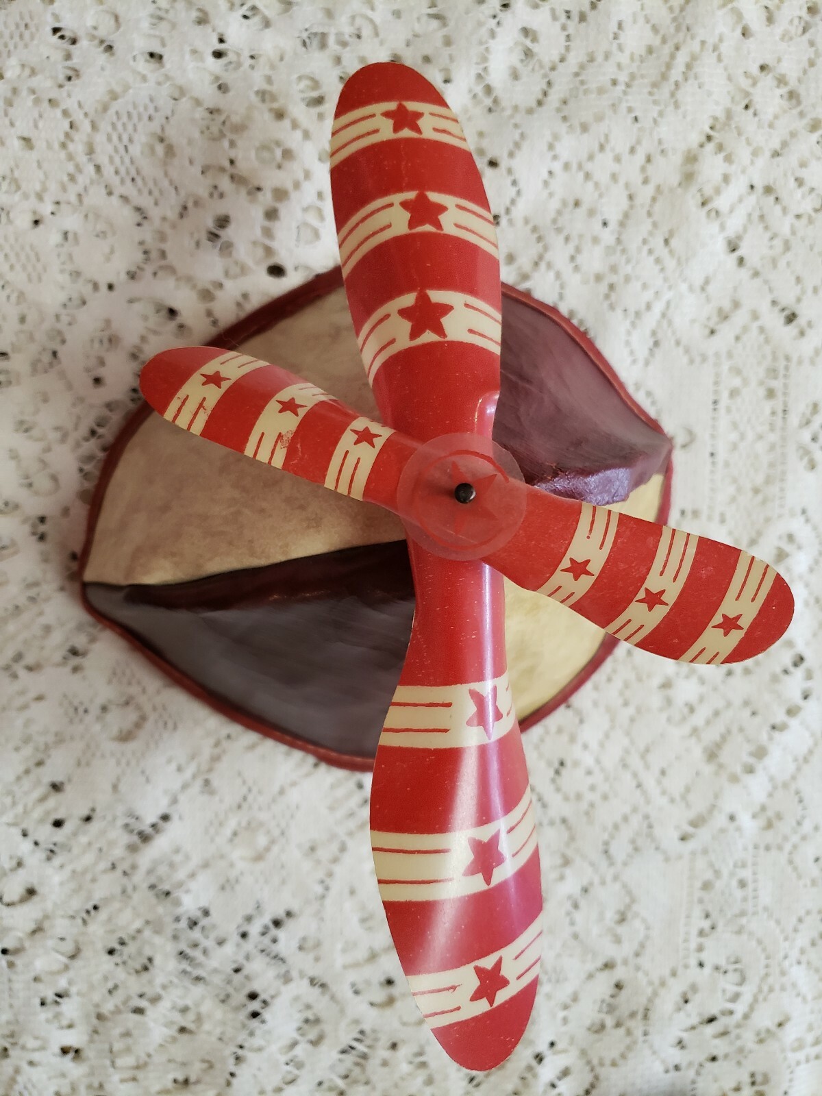 Vintage Old Beany Copter Toy Hat Propeller Beanie Atomic Topper Cap ...