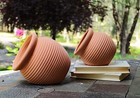 Different Sized Natural Terracotta Fallen Pots or Hanging Pots | eBay
