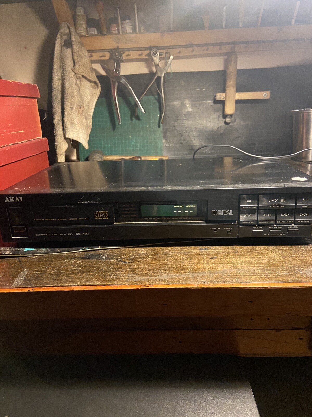 AKAI CD-A30 Compact Disc Player, Vintage (1986) And Rare | eBay