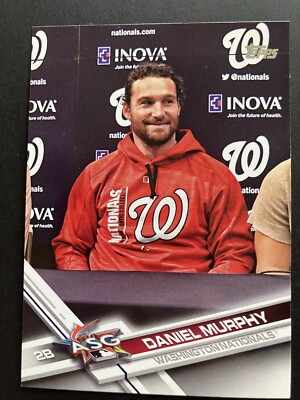 2017 Topps Update Daniel Murphy SP Card #US121 | eBay
