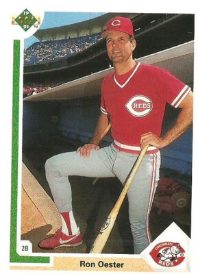 RON OESTER CINCINNATI REDS #611 - UPPER DECK NM-MT 1991 | eBay