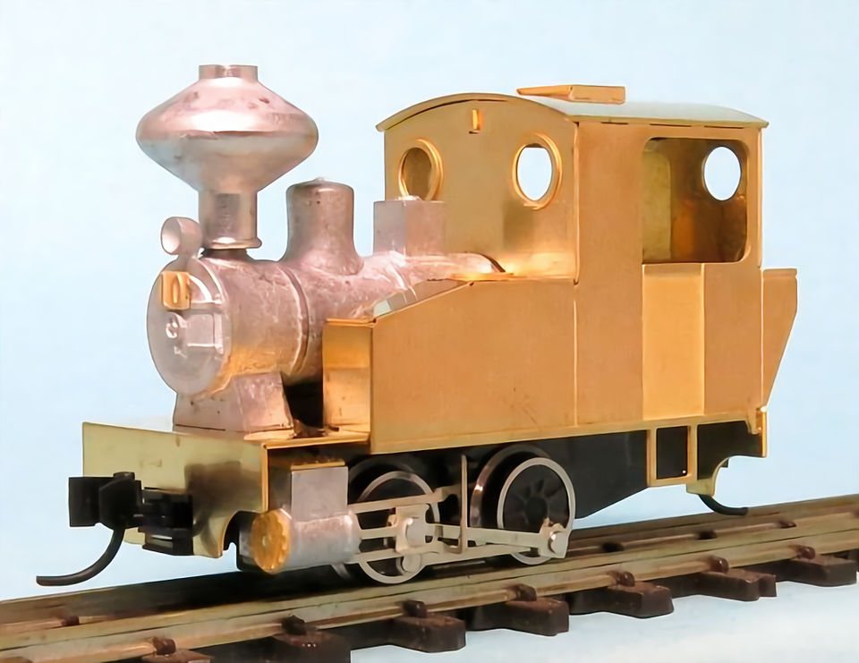 HOn30/HOe Aru-Model 0-4-0 Tank Locomotive Kit Narrow Gauge Steam Engine ...