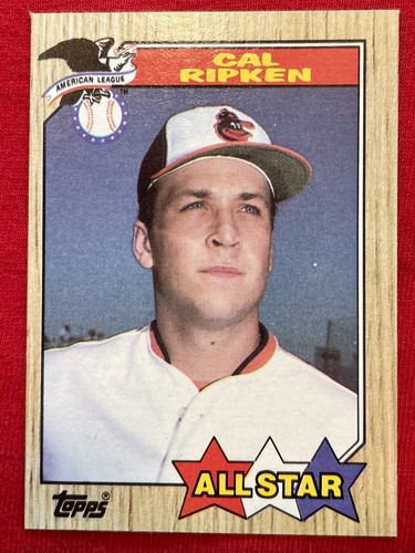 1987 Topps Cal Ripken Jr. All Star 609 Pack To Sleeve Pristine | eBay